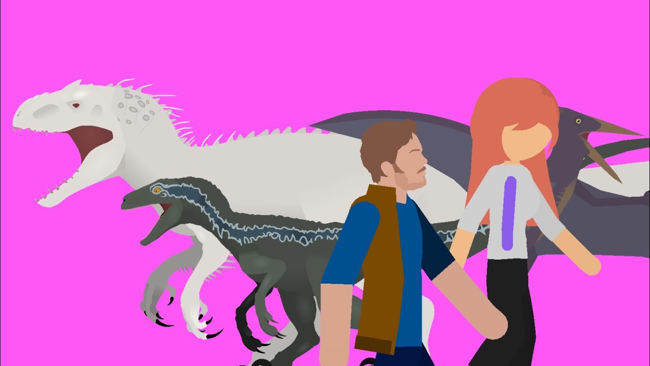 Jurassic World The Musical (Sticknodes Animation) (Fixed) - YouTube