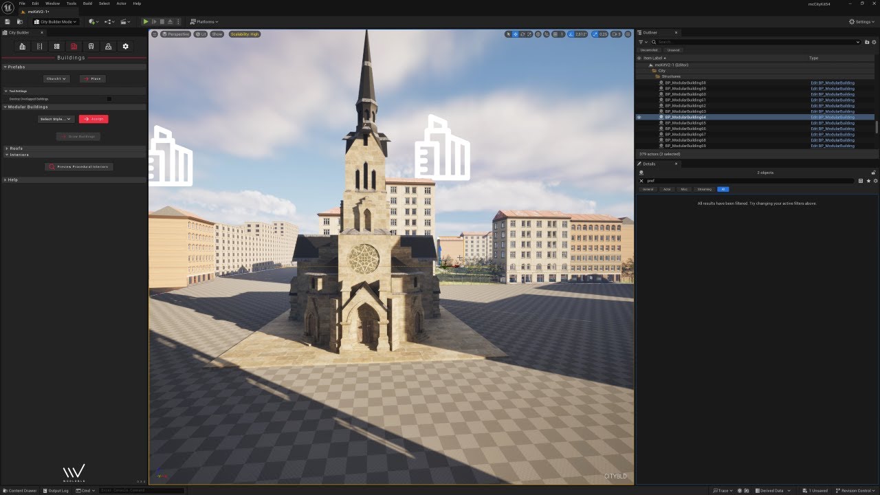 Unreal Engine 5.4 - Creating own City Kit with WorldBLD|CityBLD ...