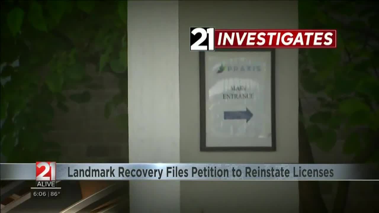 Landmark Recovery addiction centers files petition to reinstate ...