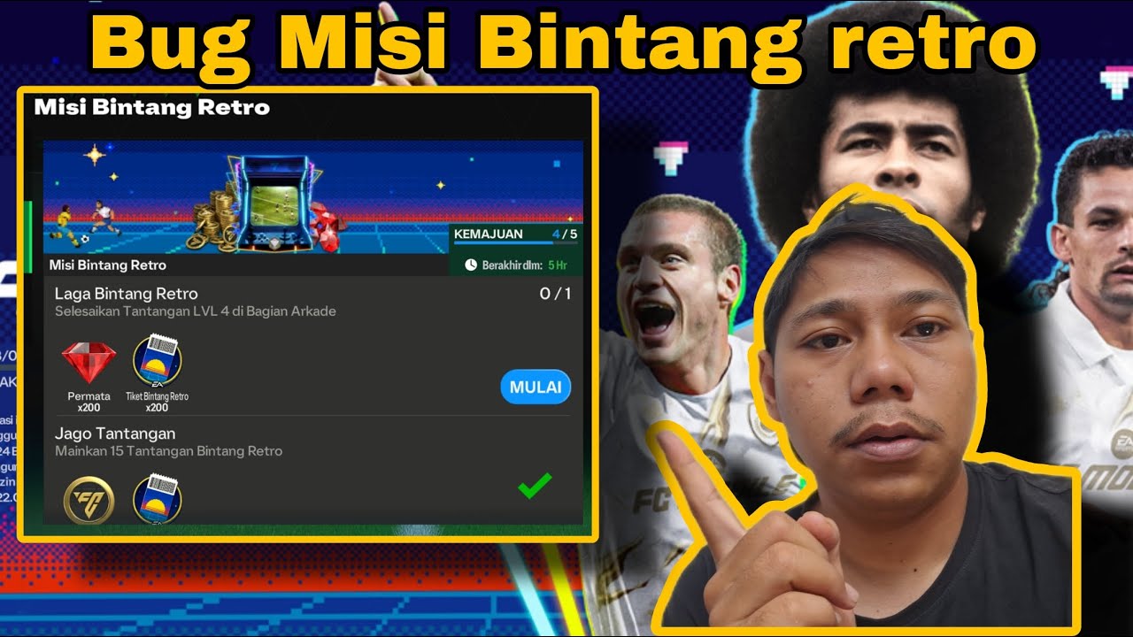 Bug misi bintang retro| Ea fc Mobile 24 - YouTube