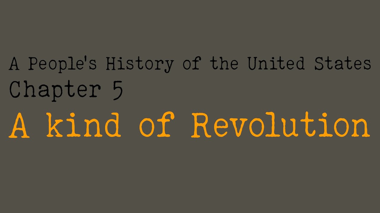 A People’s History of the United States - Chapter 5 - A kind of ...