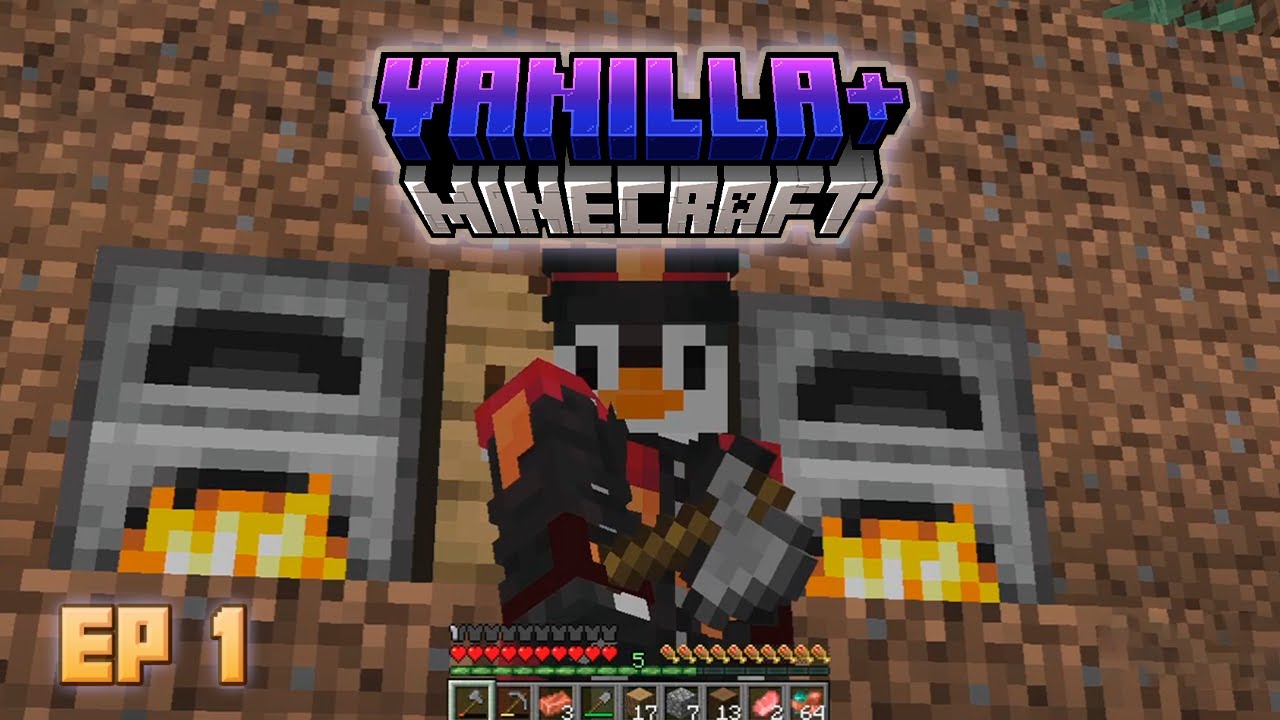 Minecraft Survival Vanilla+ Cap 1 - YouTube