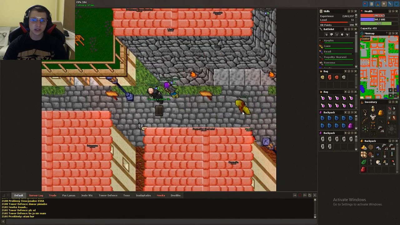 Tibia Punio PK and Rage xD odc 13 - YouTube