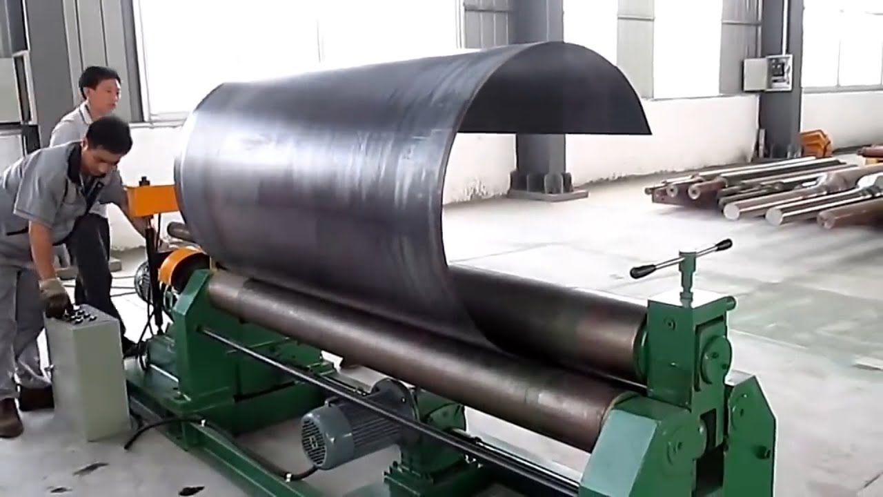 Amazing Powerful Metal Bending Machines | Steel Bending Tools - YouTube