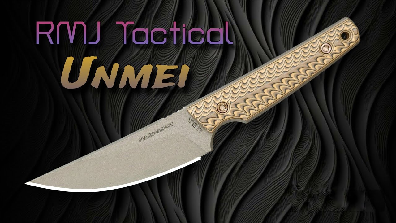 RMJ Unmei Fixed Blade: Tactical Perfection Kwaiken Style - YouTube