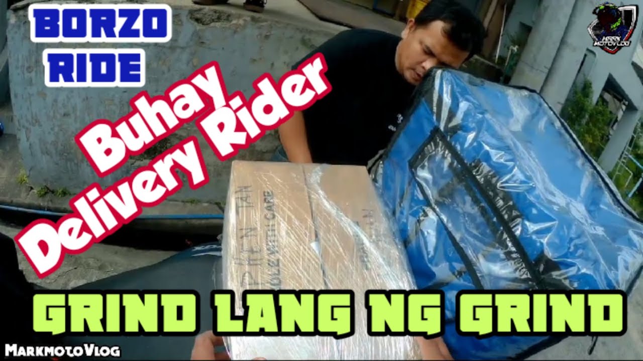 Buhay Delivery Rider / Borzo Courier / Grind lang ng Grind - YouTube