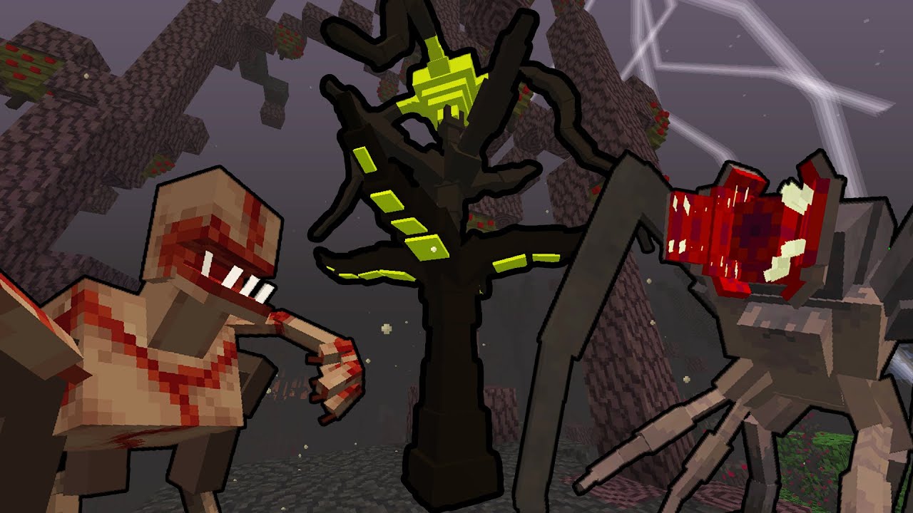 The New Parasite Biome Is Chaos | Minecraft Parasite Mod - YouTube