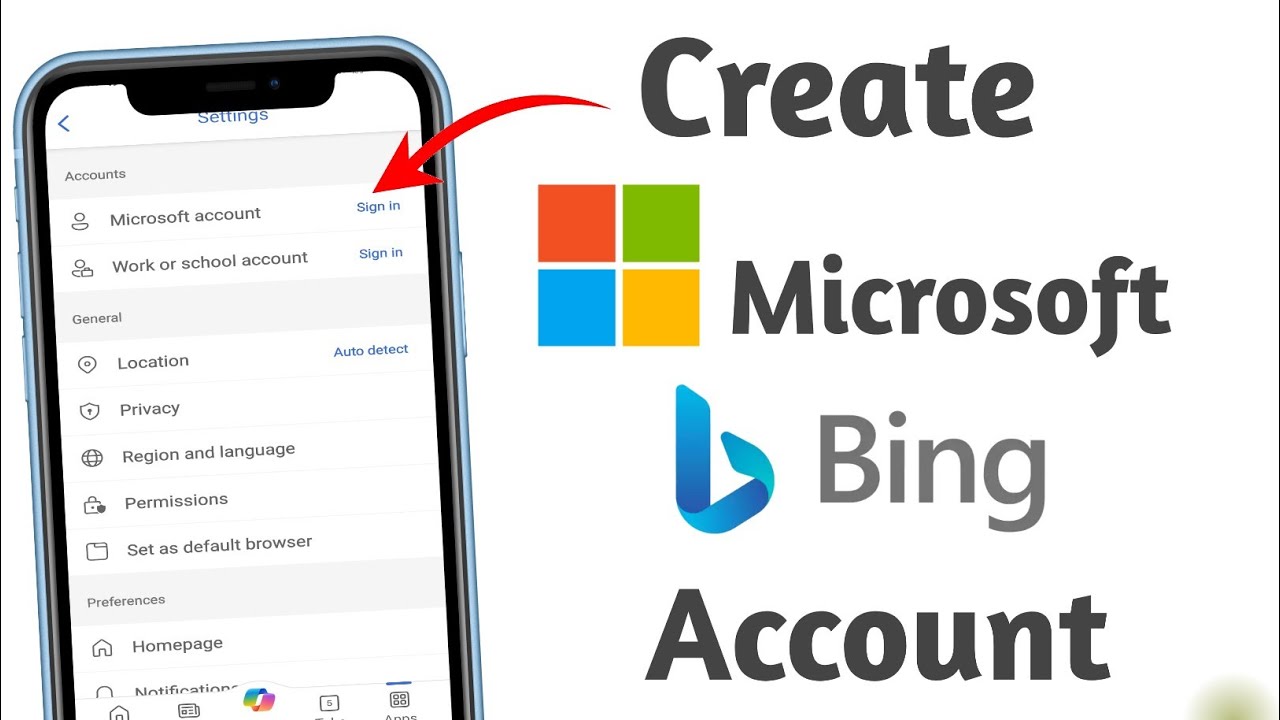 Bing Image Creator Sing in | Bing Account Kaise Banye | Microsoft Bing ...