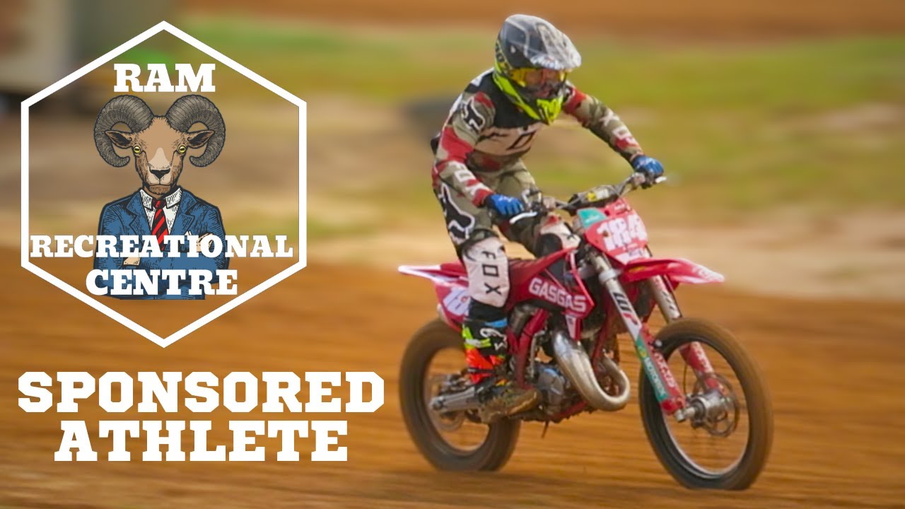 REACTING TO RAM REC CENTRE'S FIRST SPONSORED ATHLETE RACE MOTOCROSS ...