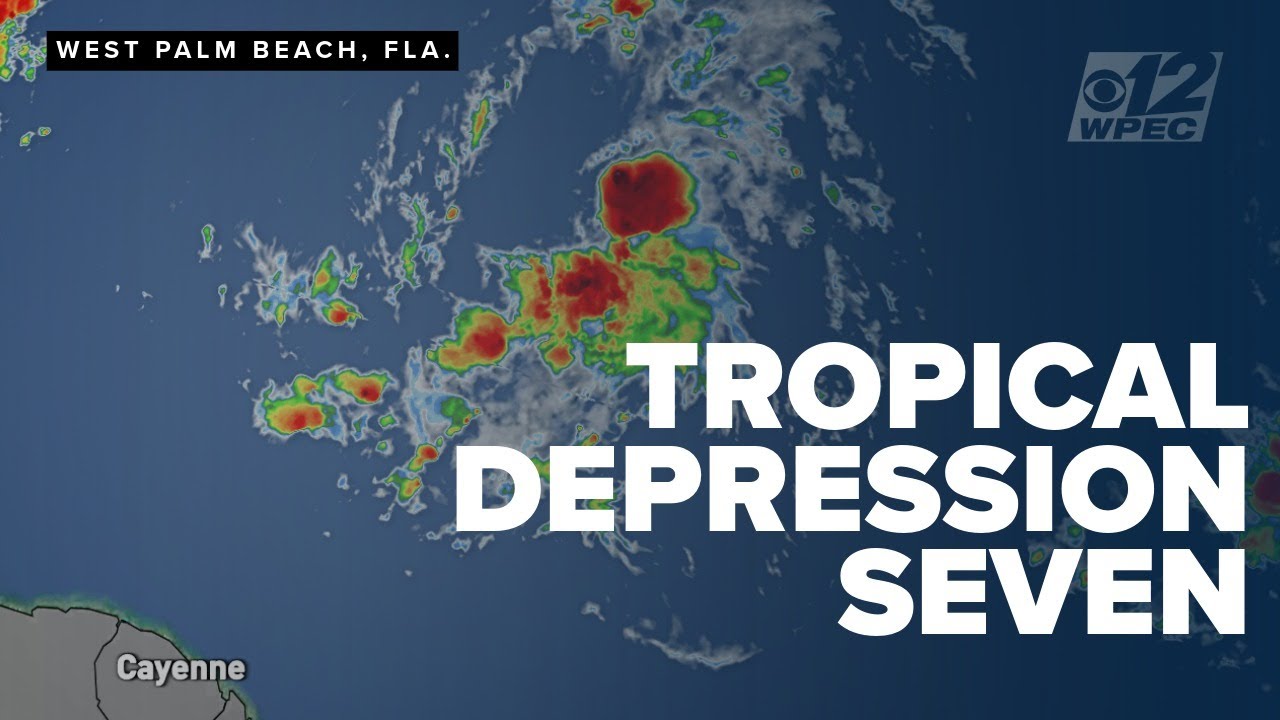 Tropical Depression Seven forms, forecast to strengthen into hurricane ...