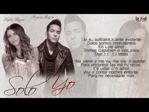 Sofia reyes ft prince royce   SOLO YO
