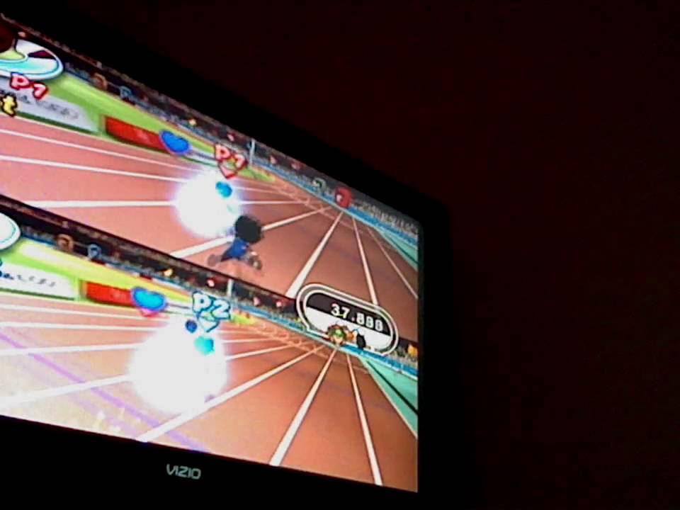 mario vs sonic olympic games 400m Tyrell vs MJ - YouTube