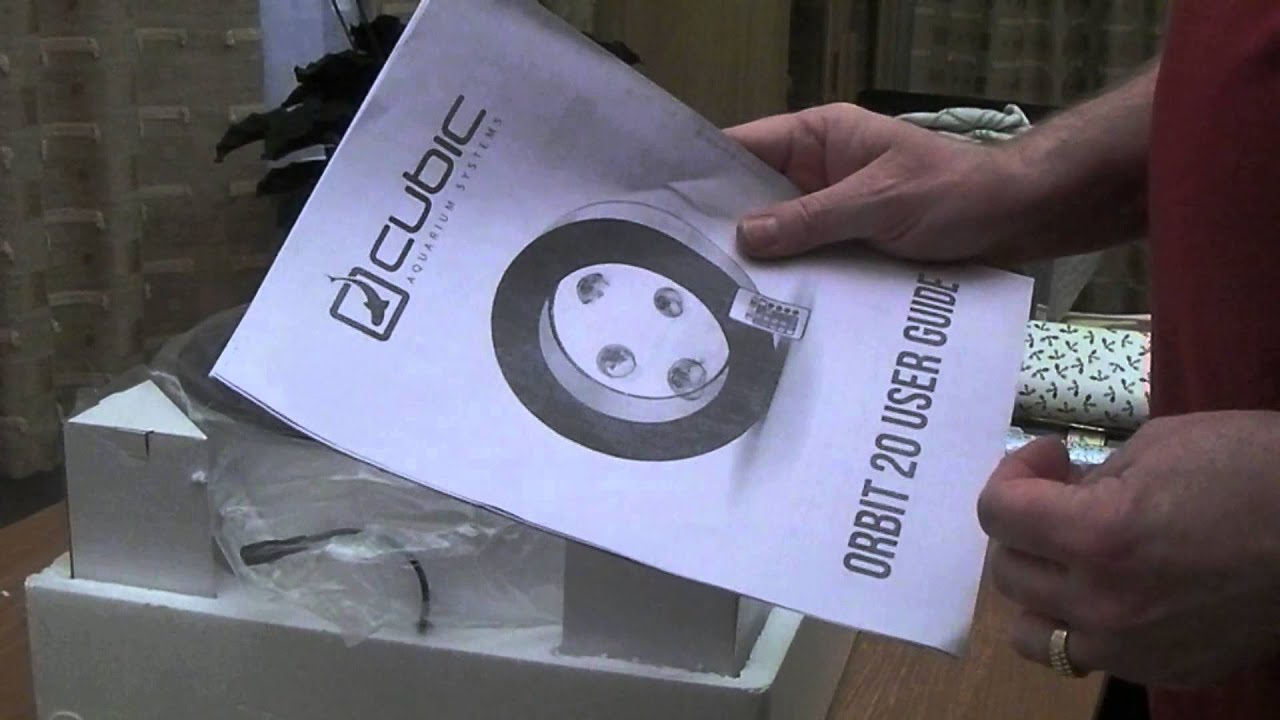 Orbit 20 Jelly Fish Tank Review. Part 1. - YouTube