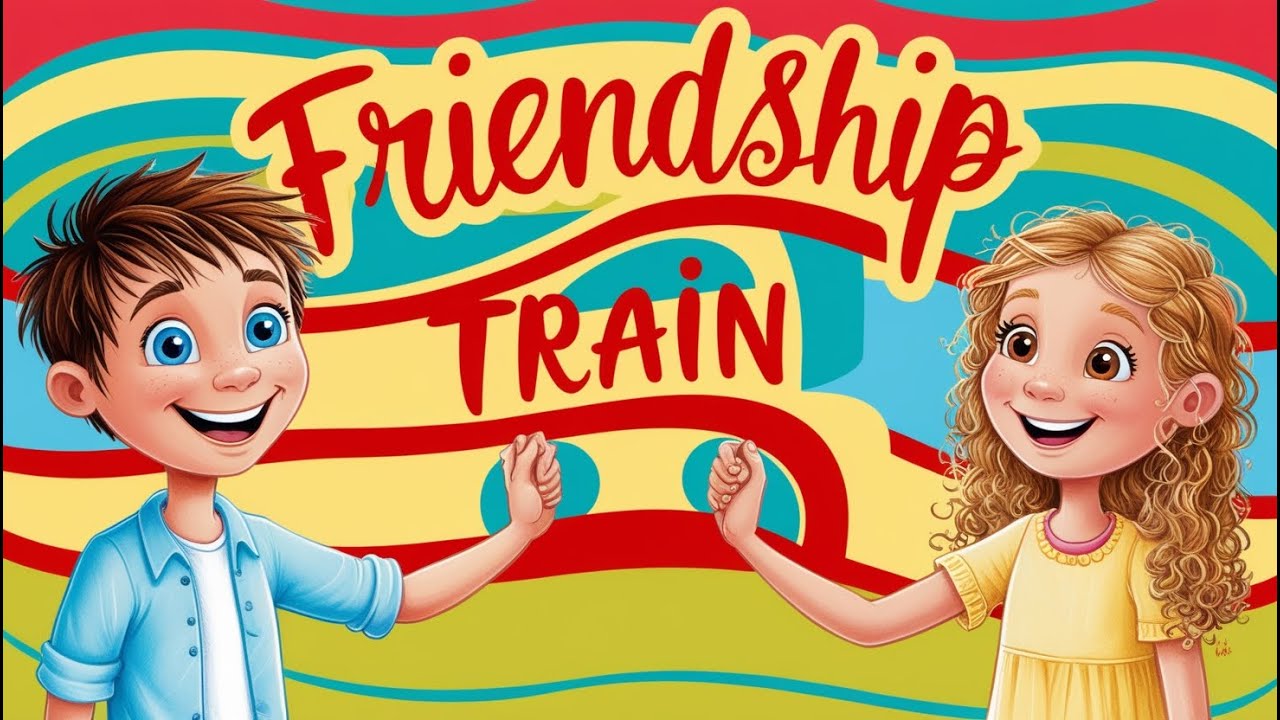 The Friendship Train Song for Kids | Song for kids by KidsFun TV - YouTube