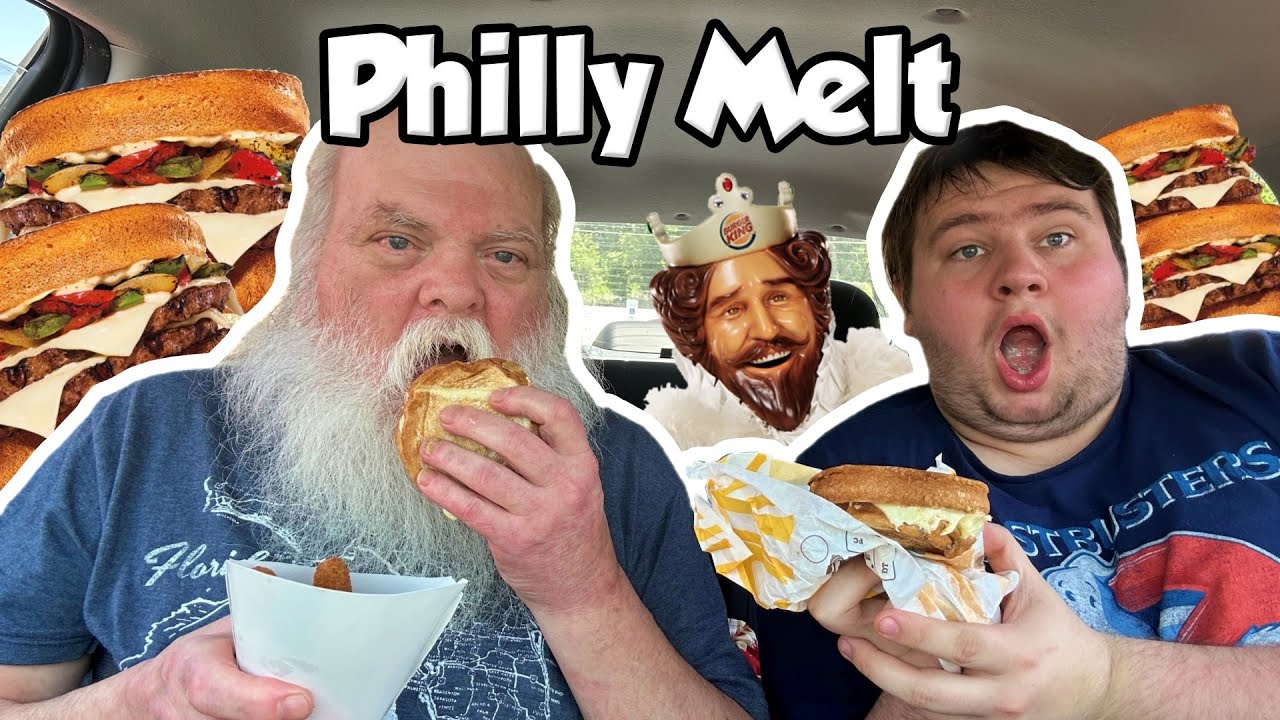New Philly Melt at Burger King - Restaurant Junkies - YouTube