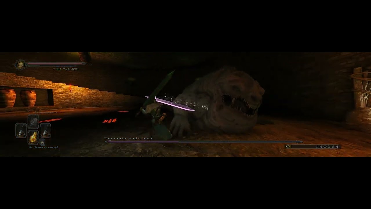 Covetous Demon Dark Souls 2 Boss Fight (PC Super UltraWide HDR 60 FPS ...