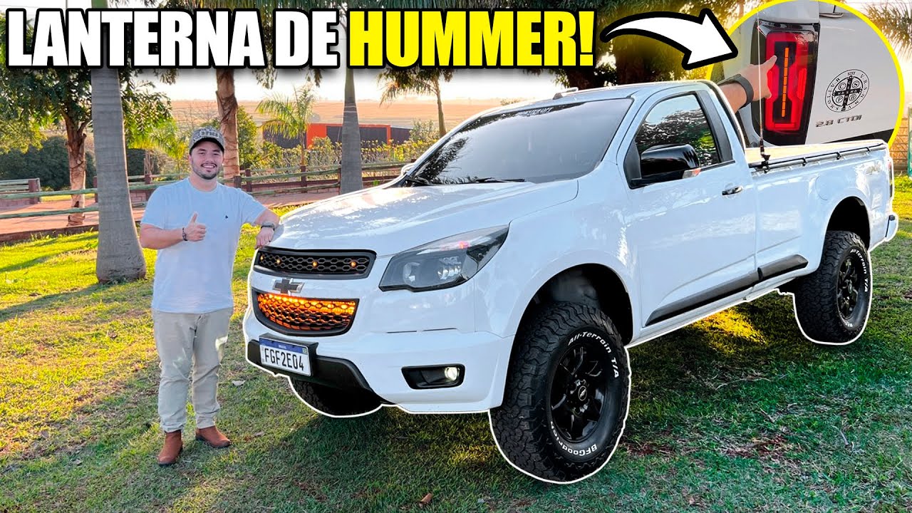 ESSA É A S10 CABINE SIMPLES MAIS ZERA DO BRASIL?! - YouTube