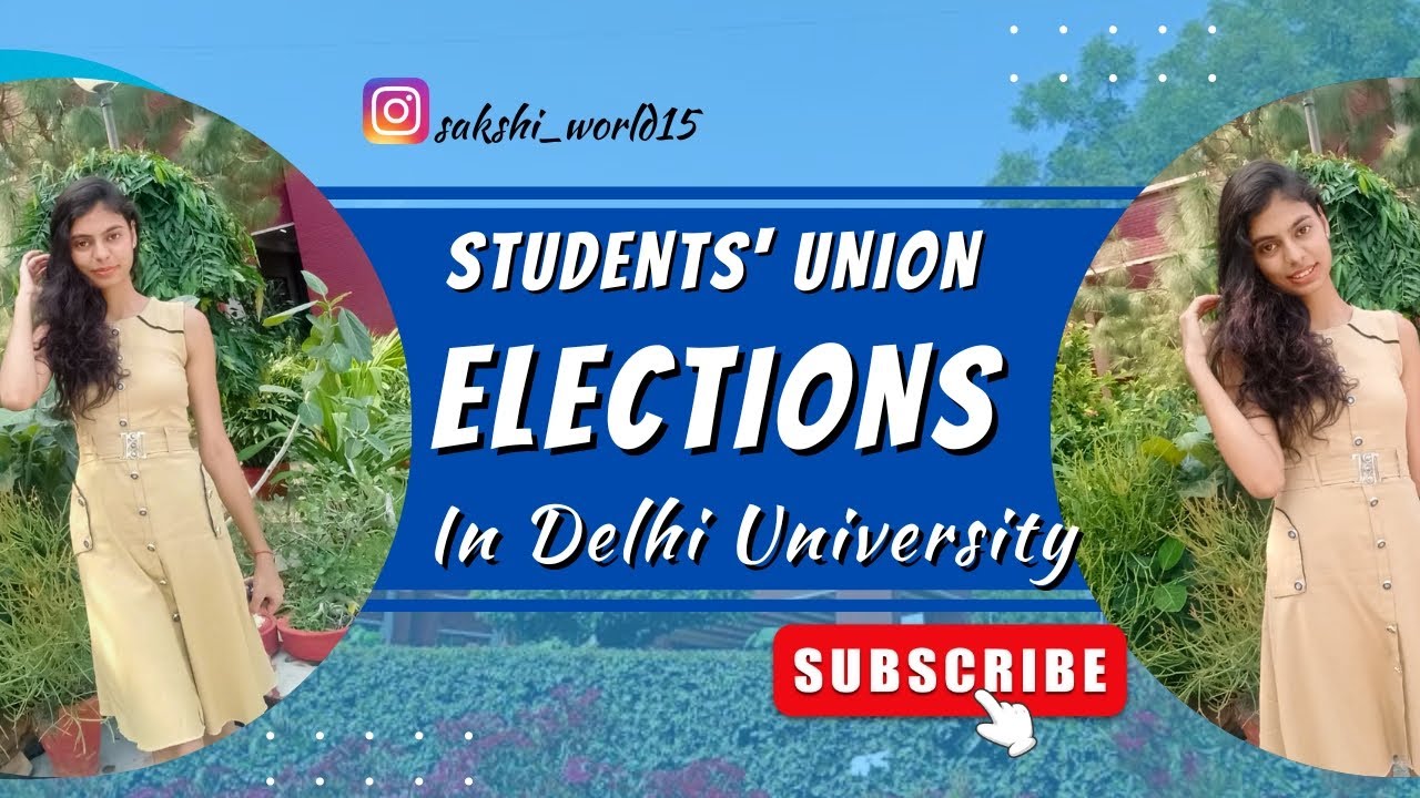 Students Union Election at Delhi University || Departmental Elections ...