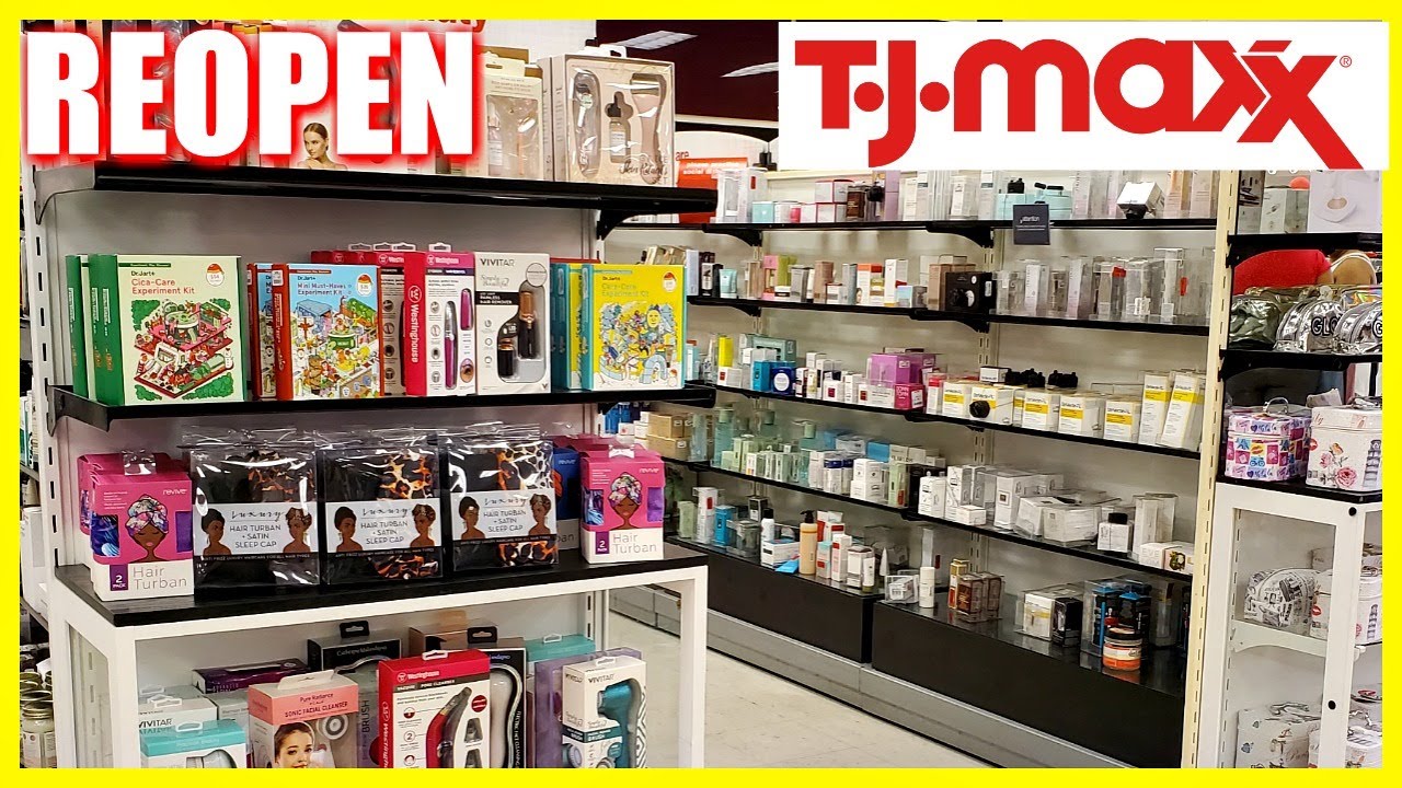 TJ MAXX REOPEN VIRTUAL SHOP WITH ME WALKTHROUGH MAY 2020 - YouTube
