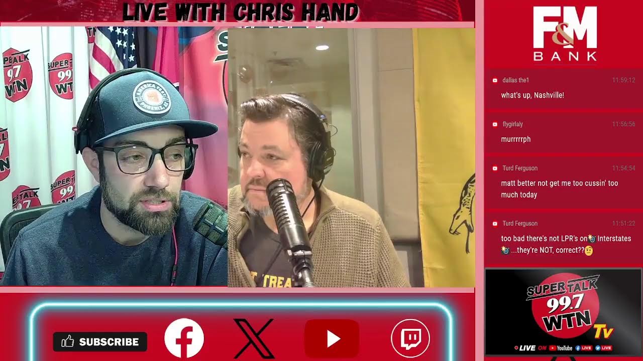 LETS DO THIS! Chris Hand Show LIVE until noon! - YouTube