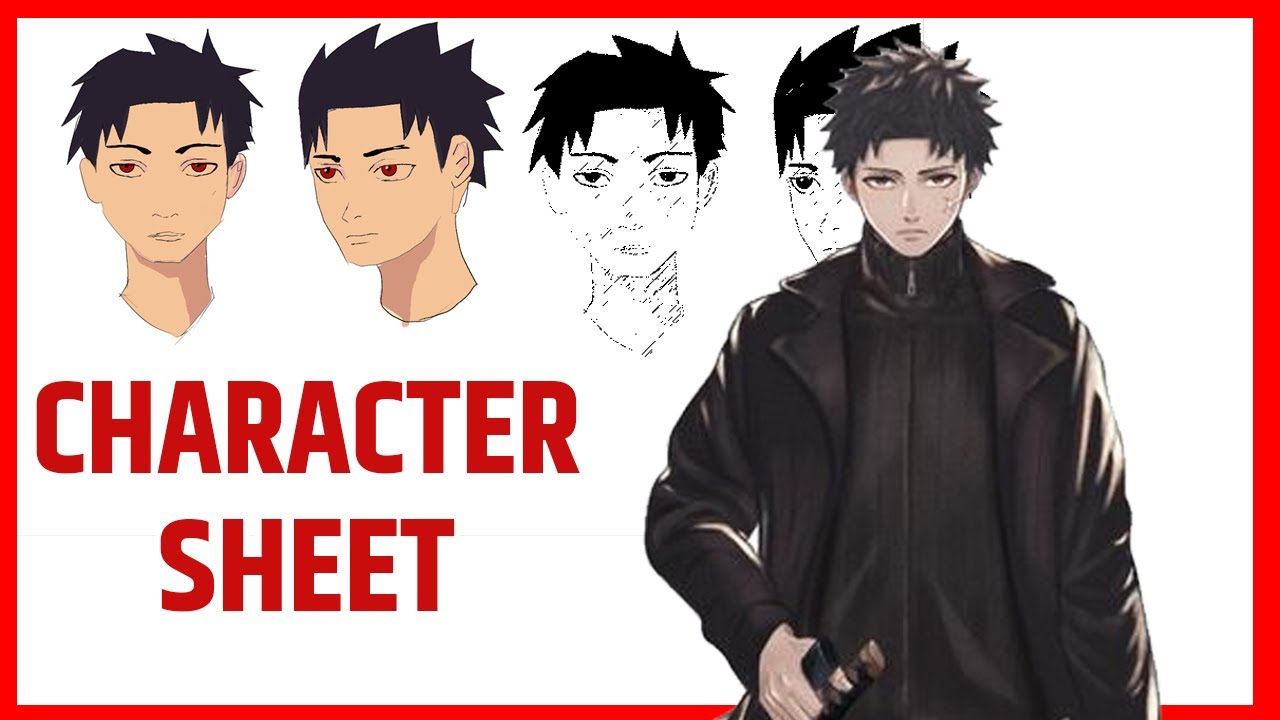 Create a consistent Character Design | How to draw head turn - YouTube