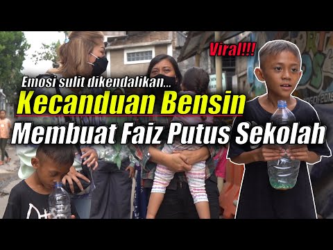 VIRAL!!! DARI UMUR 4 TAHUN SAMPAI 8 TAHUN ANAK INI MENJADI P3CANDU MENCIUM BENSIN SETIAP SAAT!!!