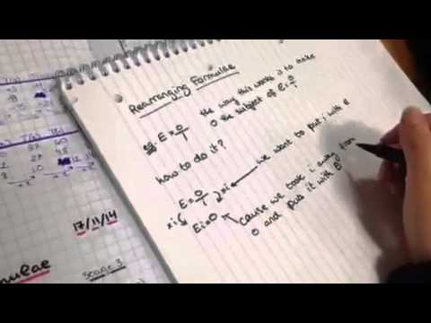 Rearranging Formulae - year 9 - YouTube