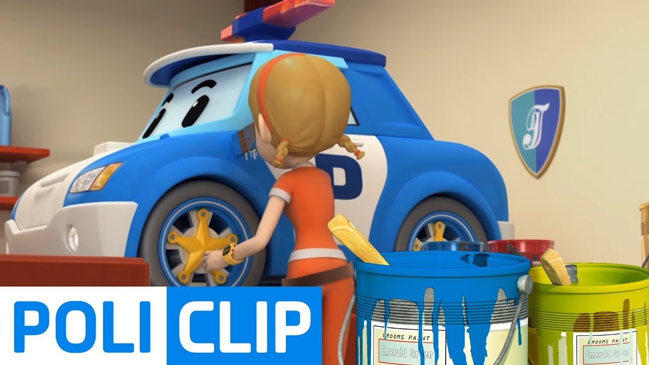 Rescue team Coloring play | Robocar Poli Rescue Clips - YouTube