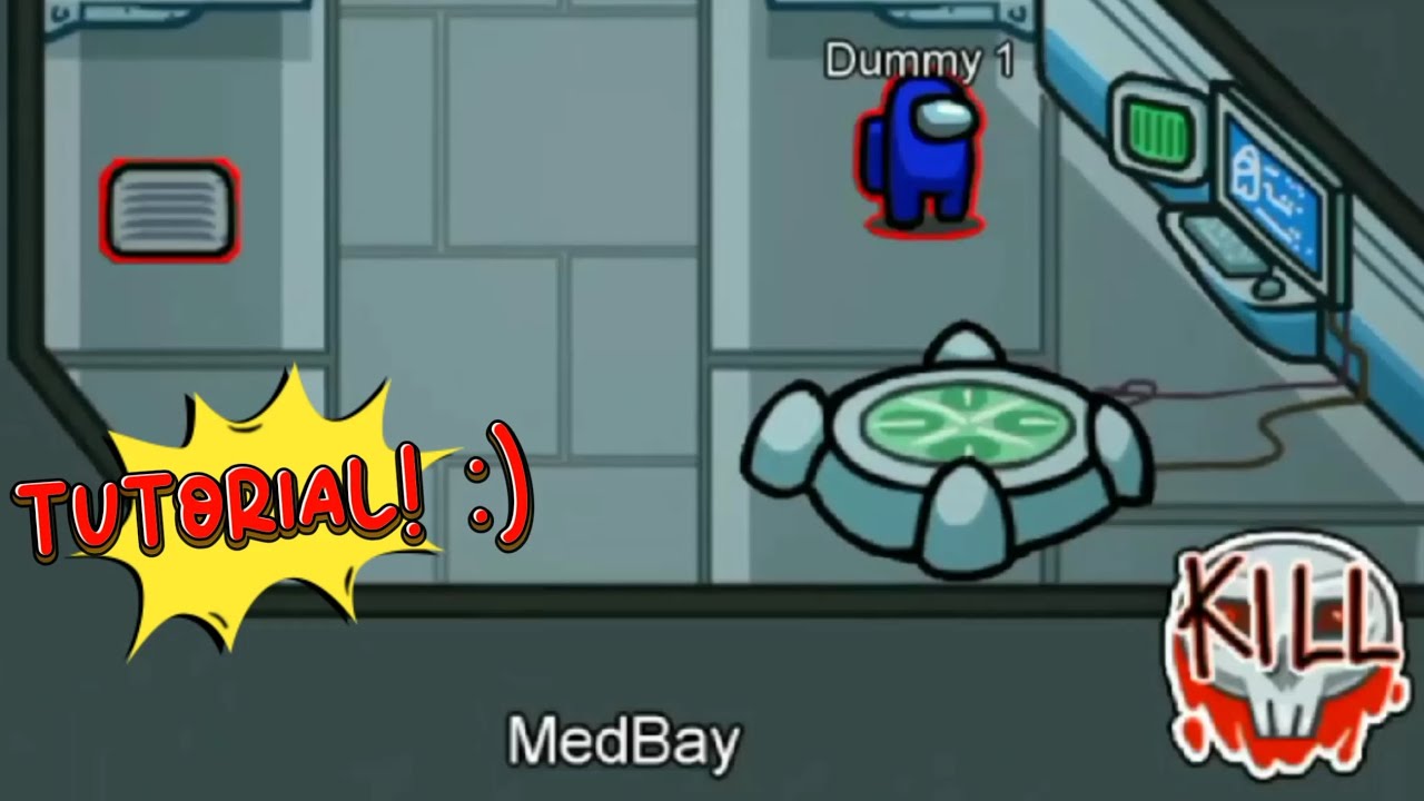 How to be Invisible AmongUs? (Tutorial) :) - YouTube