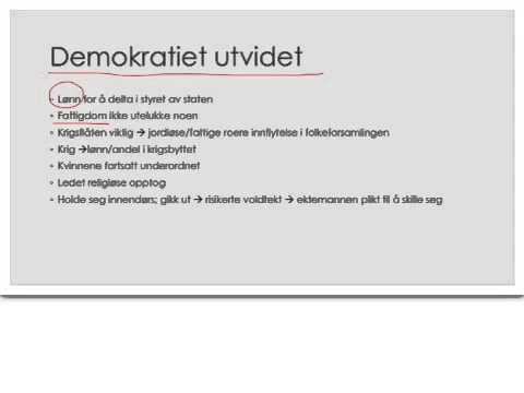 Antikken 4 - utviklingen i Aten