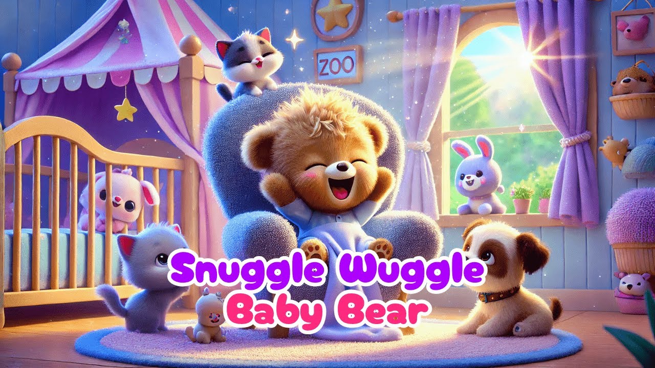 Snuggle Wuggle Baby Bear | Lullaby for Babies | Bedtime Songs for Kids ...