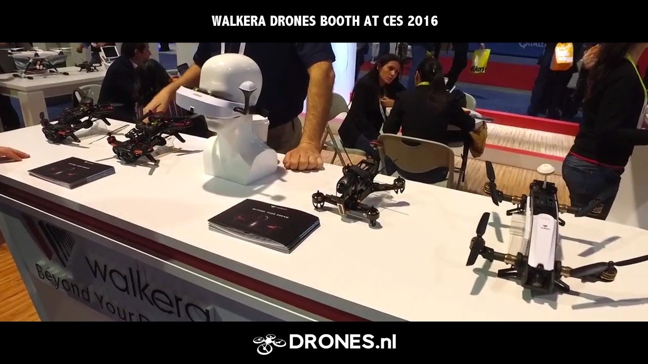 WALKERA Drones Booth at CES 2016 - YouTube