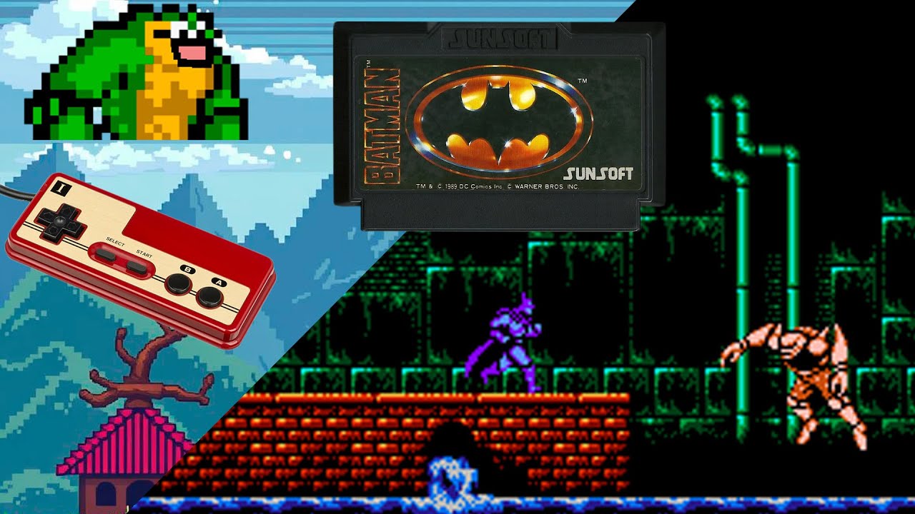 Part №1. Проходження Batman: The Video Game (NES/Dendy/Famicom) - YouTube