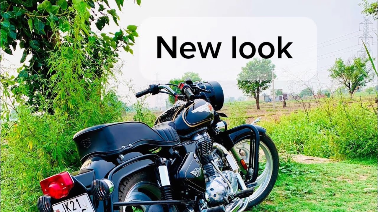 Bullet front light topa removed😍 - YouTube