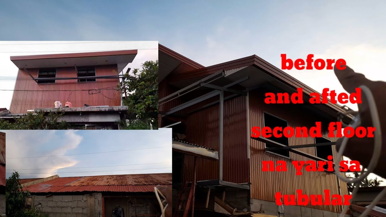 second floor na yari sa tubular before and after update - YouTube