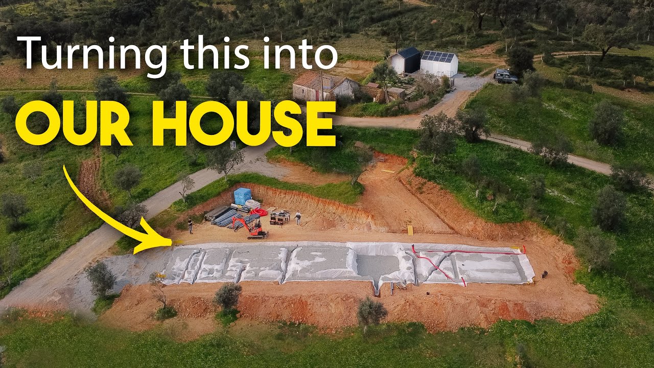 Building Our House Start To Finish | Episode 3: Slab Plumbing ...