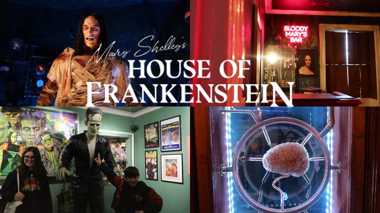 Visit to Mary Shelley's House Of Frankenstein & The Scary Basement ...