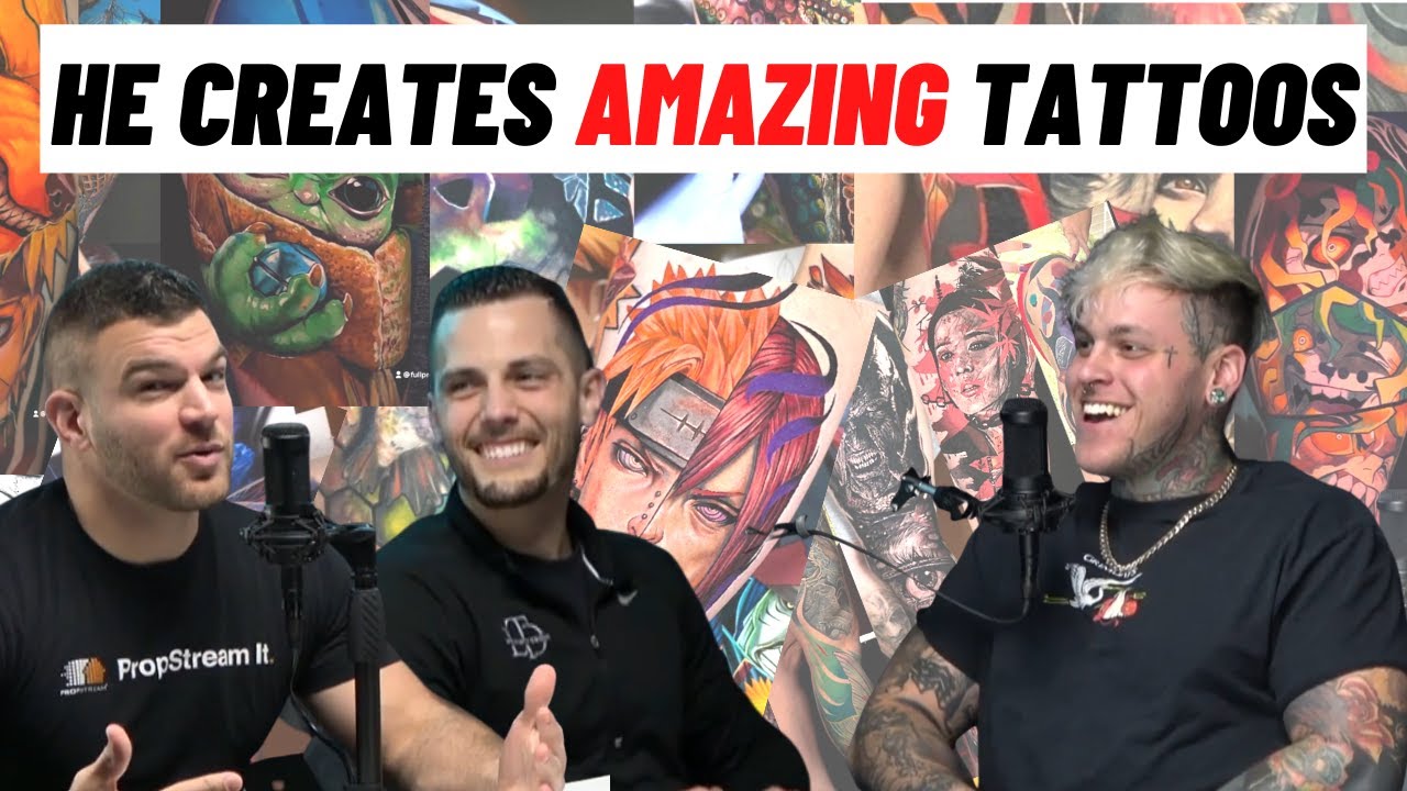 Talented Tattoo Artist and Owner of Full Bloom Tattoos Bret Bloom TT ...
