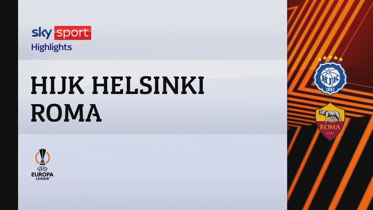 Helsinki-Roma 1-2, gol e highlights - YouTube