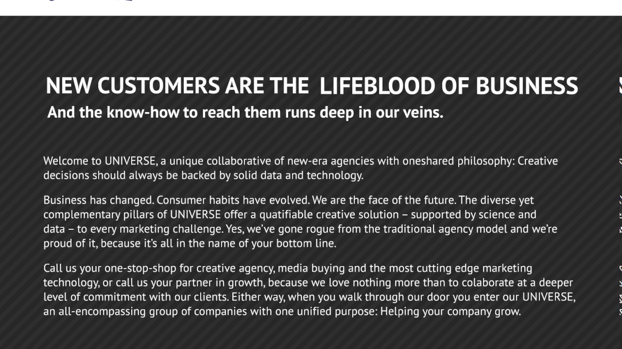 Universe Typing Animation - YouTube