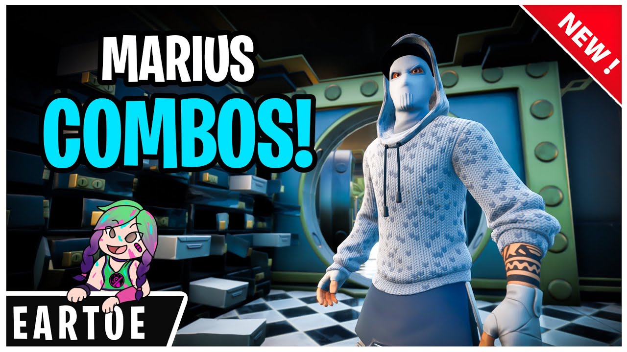 *NEW* MARIUS Combos in Fortnite (Fortnite Battle Royale) - YouTube