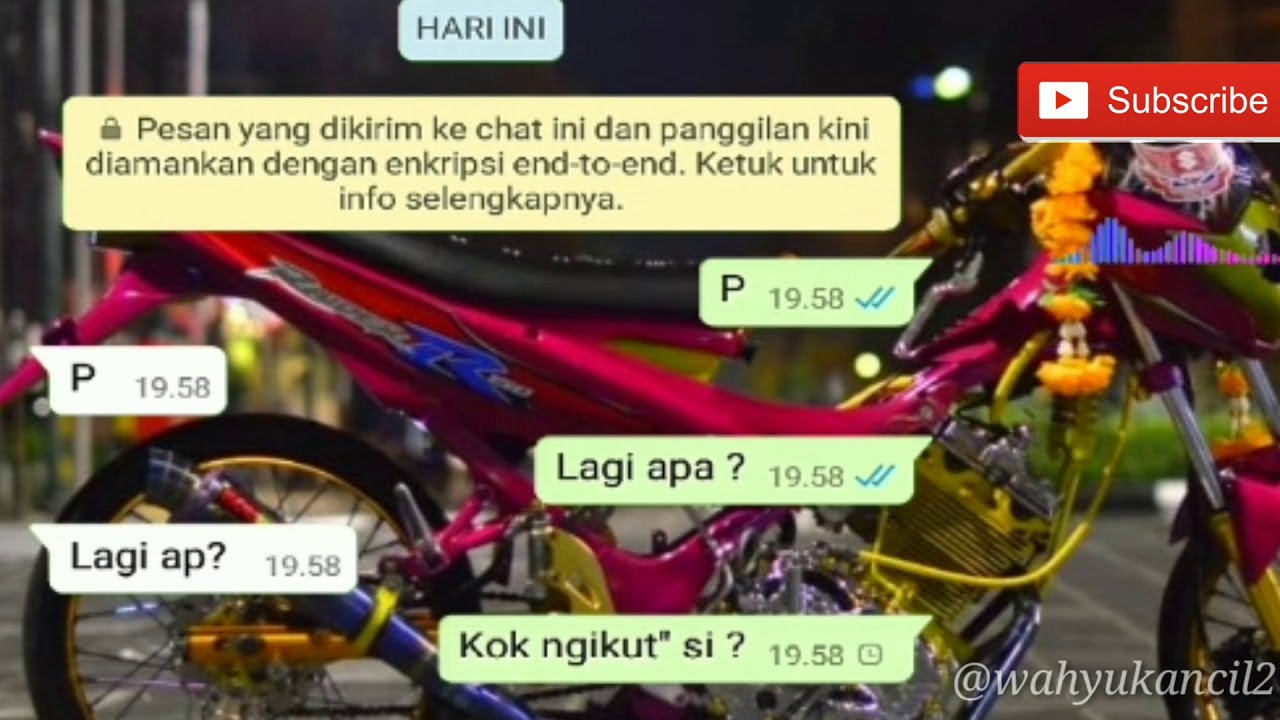 Story' wa keren versi Chatingan Whastaap 🙏 - YouTube