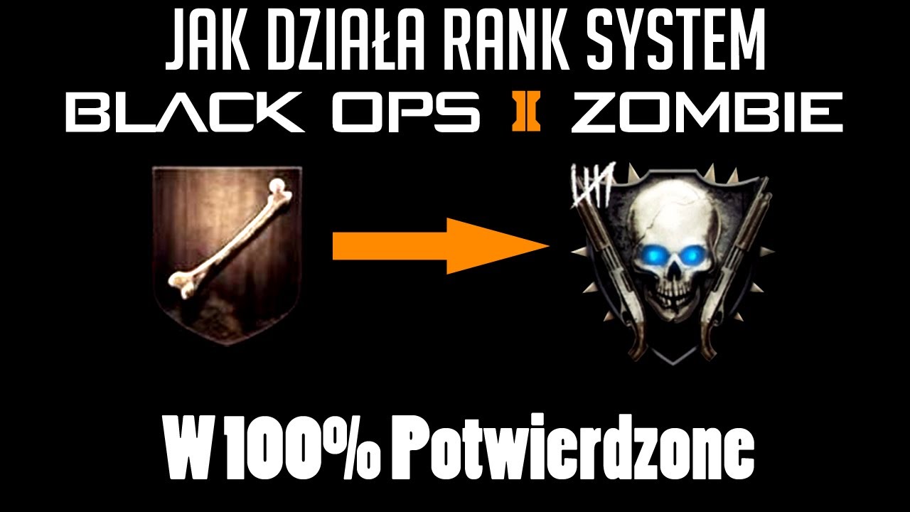 Call Of Duty Black Ops II Zombie - Jak działa ranking system, Max Rank ...