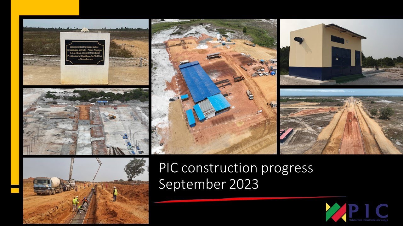 PIC construction progress - September 2023 - YouTube