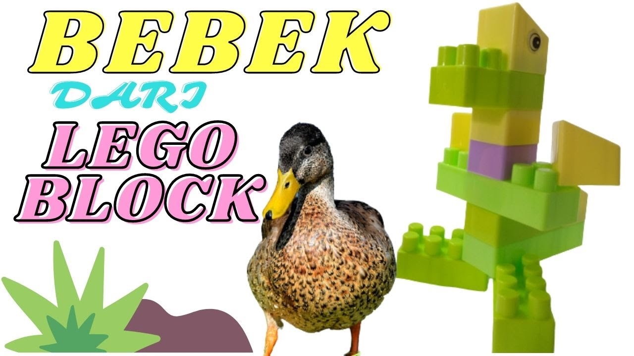 Cara Membuat Mainan Anak Anak Lego Lego Hewan Bikin Binatang Bebek Make ...