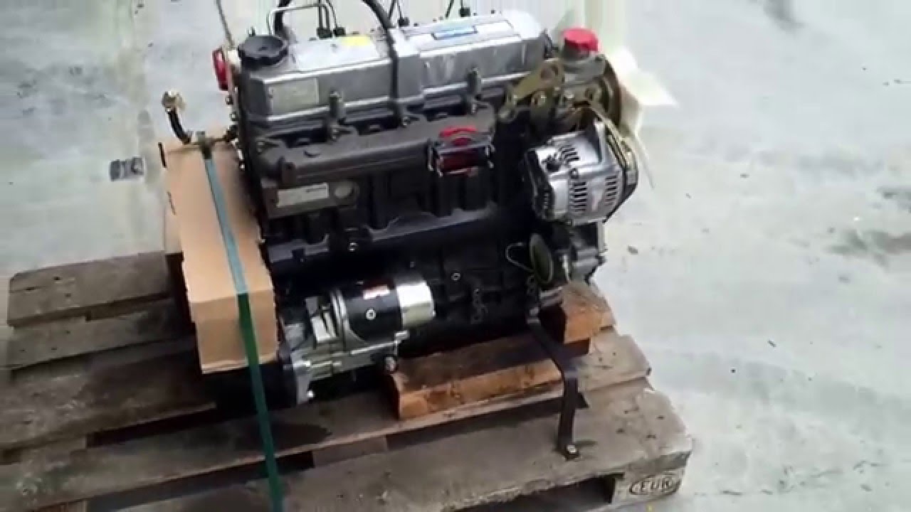 Motore Perkins 804c - YouTube