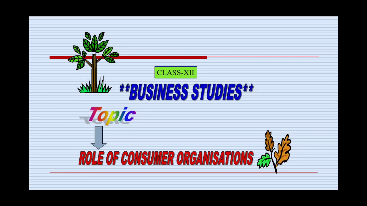 Role of Consumer organisations for consumer protection - YouTube