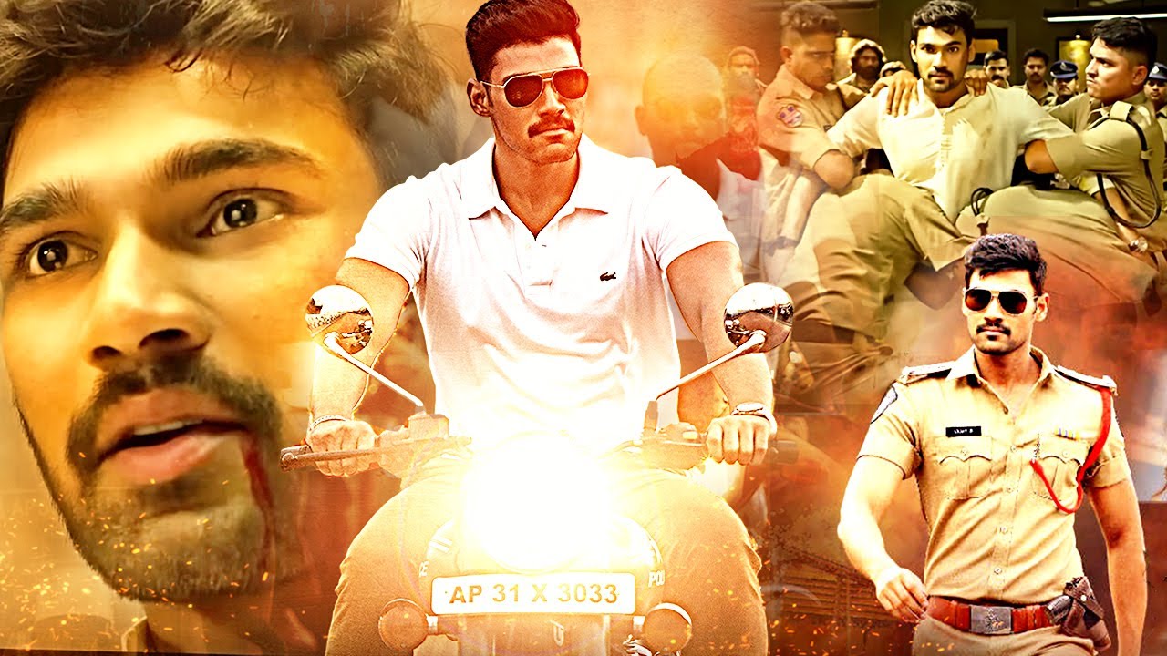Sai Sreenivas Bellamkonda Best Fight Scene | Sita Ram | Inspector Vijay ...