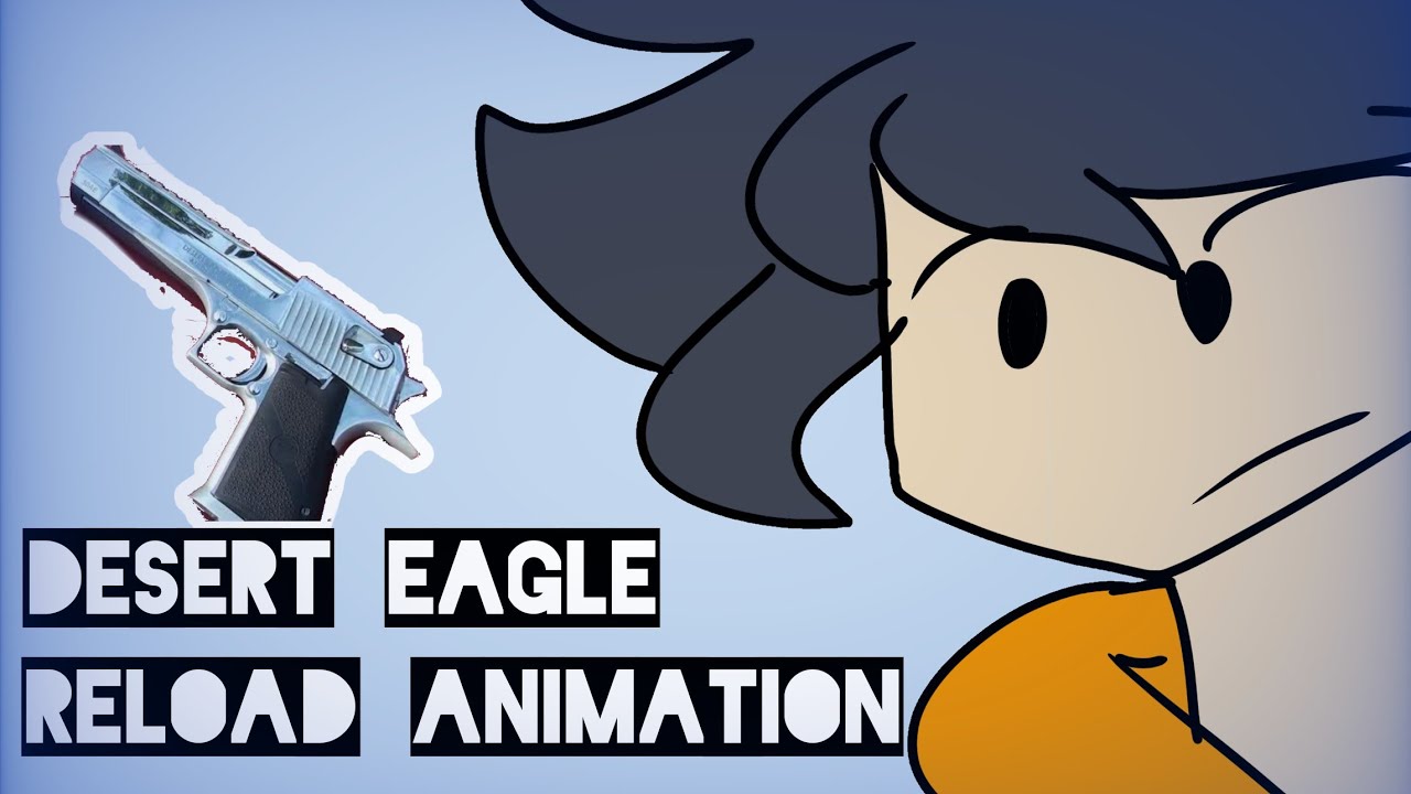 Desert Eagle Reload Animation //flipaclip// - YouTube