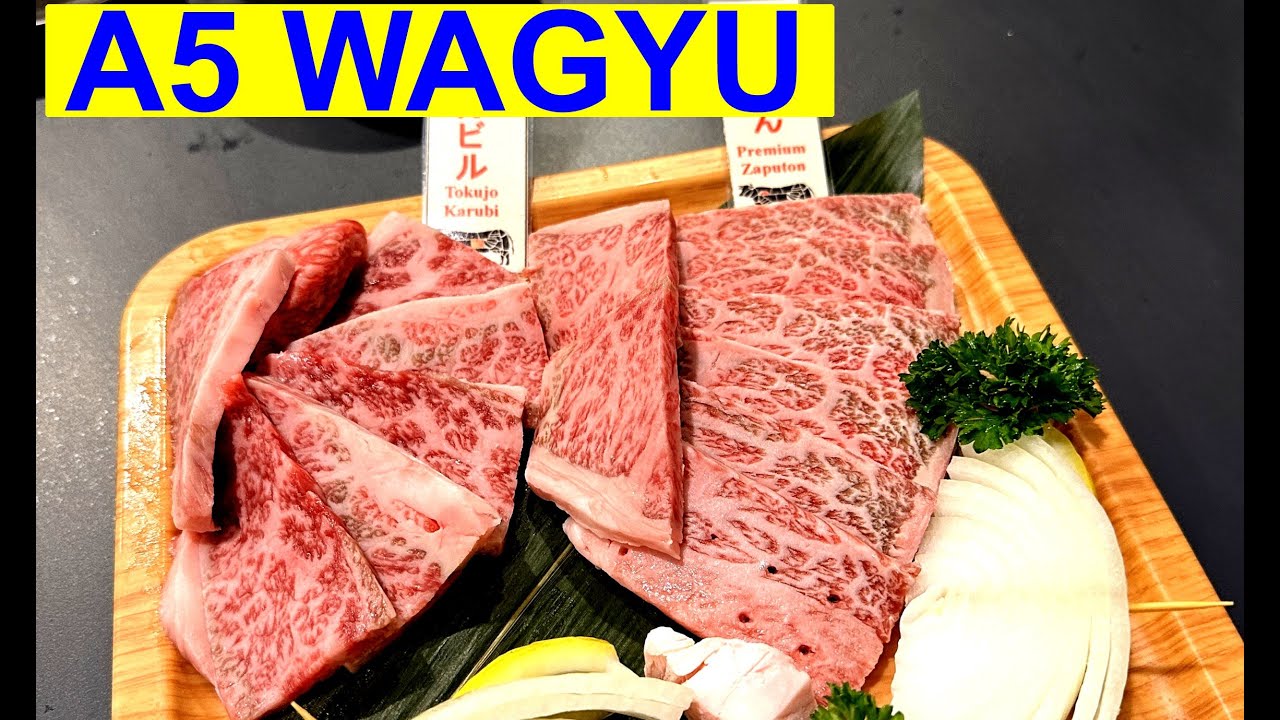 A5 Wagyu Yakiniku @ Awagyu Johor Bahru Malaysia - YouTube
